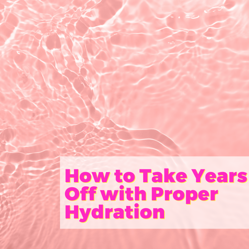 How To Take YEARS Off Our Biological Age With Proper Hydration With ...
